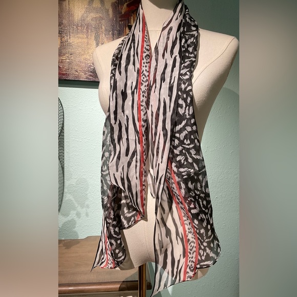 CAbi | Accessories | Cabi Silk Fable Scarf 430 | Poshmark
